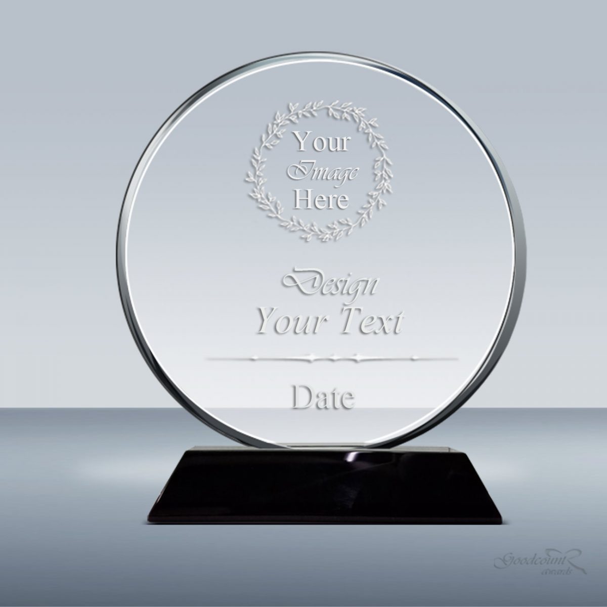 Build Your Own Plaque -Crystal Book Plaque (004) – Goodcount 3D Crystal ...