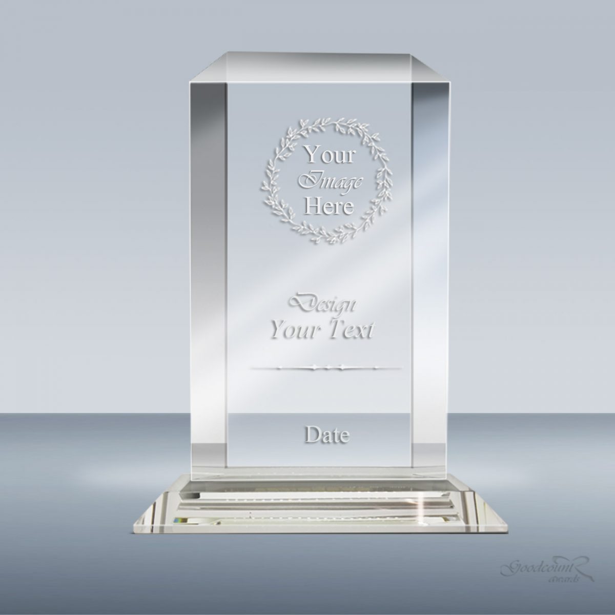 Build Your Own Award-Crystal Majestic Award (006) – Goodcount 3D ...