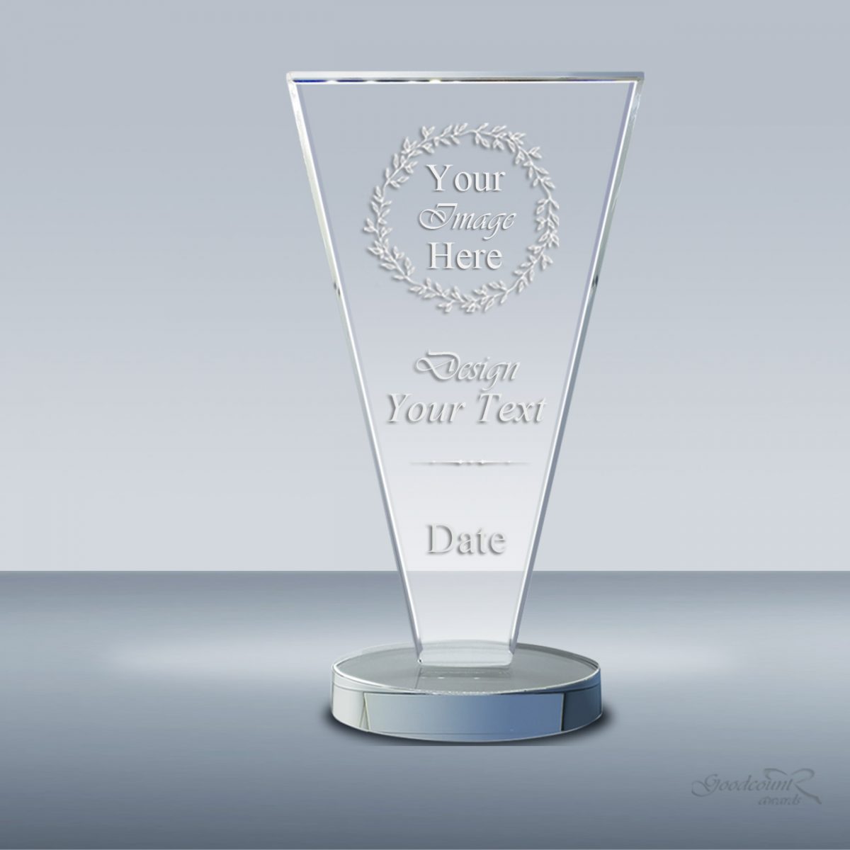 Design Your Own Award – Goodcount 3D Crystal Etching Gift & Award