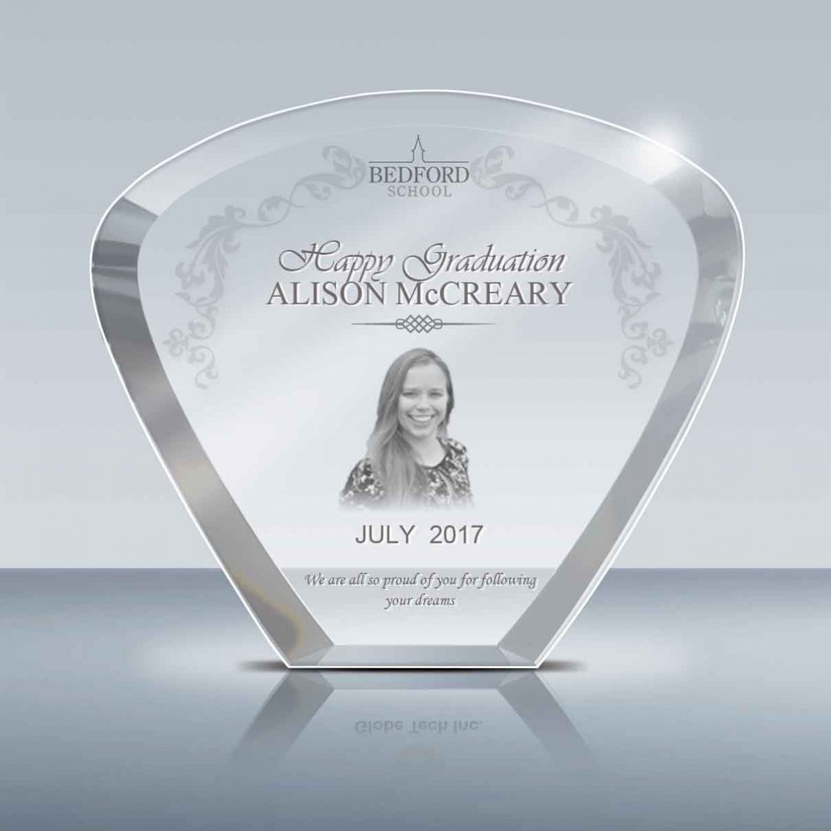 Graduation Gift – Goodcount 3D Crystal Etching Gift & Award
