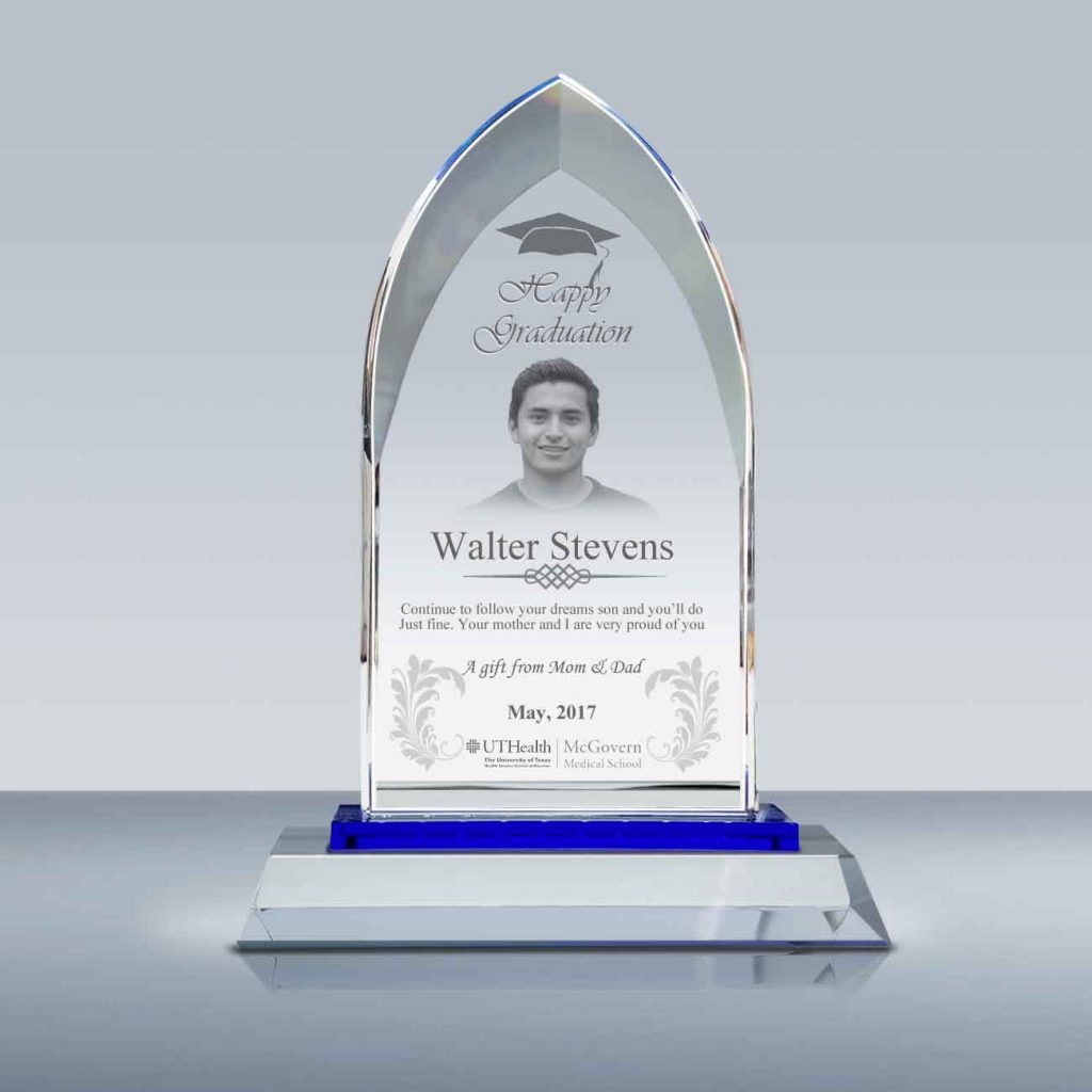 Graduation Gift – Goodcount 3D Crystal Etching Gift & Award