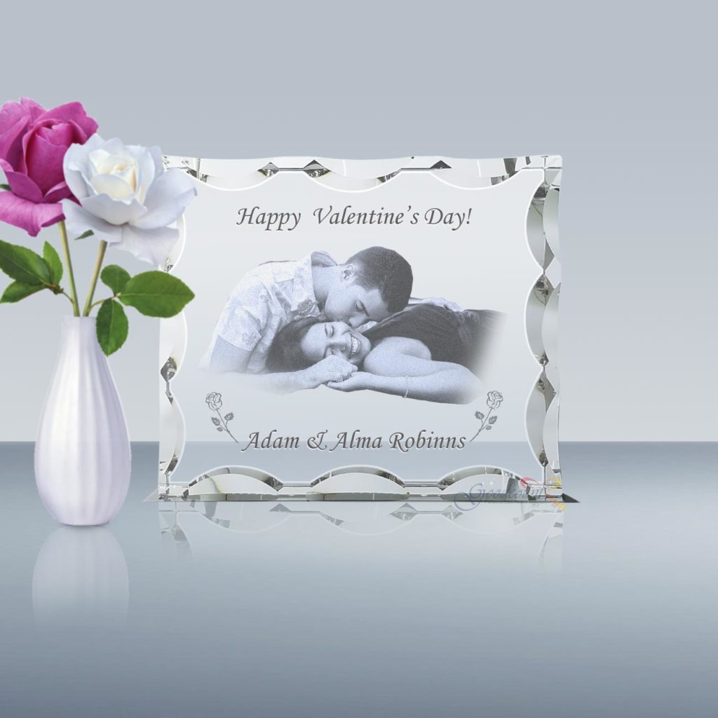 5″ Picture Crystal LED Black Base – Goodcount 3D Crystal Etching Gift ...