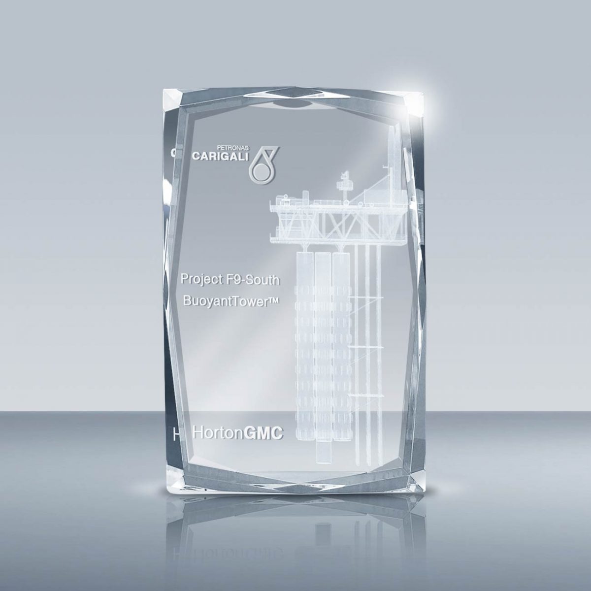 3d Crystal Award Goodcount 3d Crystal Etching T And Award