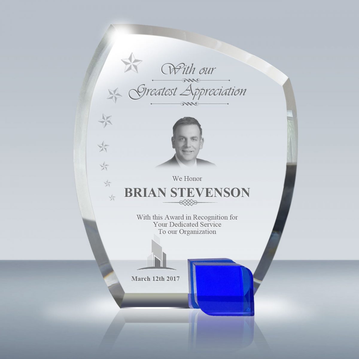 Employee Recognition Appreciation – Goodcount 3D Crystal Etching Gift ...